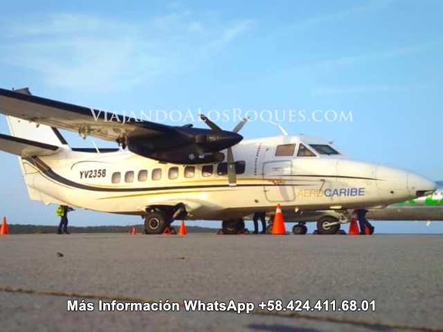Vuelos a Los Roques AEROCARIBE, horarios, rutas, precios, políticas ...
